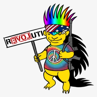 Libertarian Porcupine Transparent Background - Libertarian To Alt Right ...