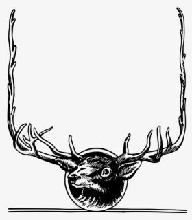 Deer Frame - Deer Frame Png , Free Transparent Clipart - ClipartKey