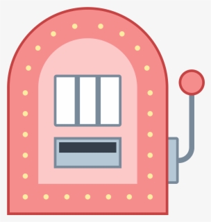Slot Machine Clipart - Transparent Blank Slot Machine , Free ...