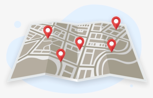 City Map Vector With Pointer , Free Transparent Clipart - ClipartKey