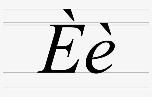 File Italic Cyrillic Letter Ye With Uppercase Ⓒ , Free Transparent ...