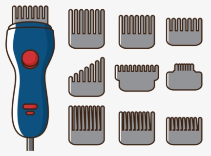 Transparent Hair Clippers Clipart - Barbering Machine Png , Free ...