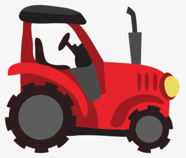 Tractor Clipart Transportation - Red Tractor Clip Art , Free ...