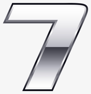 Elegant Vintage Number Seven Png Clip Art Image - Seven Number 3d Clip ...