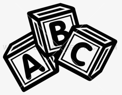 Clip Art Abc Block Clip Art - Abc Blocks Coloring Pages , Free ...