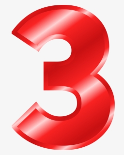 Transparent Fancy Numbers Clipart - Number 3 Png Transparent , Free ...