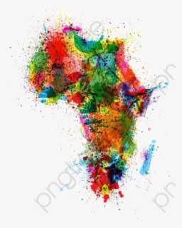 Map Of Africa - Africa Map Art , Free Transparent Clipart - ClipartKey