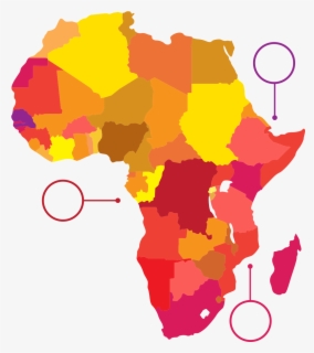 Sub Saharan Africa Wikipedia Map , Free Transparent Clipart - ClipartKey