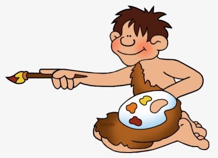 Cave Painting - Early Human Clipart , Free Transparent Clipart - ClipartKey