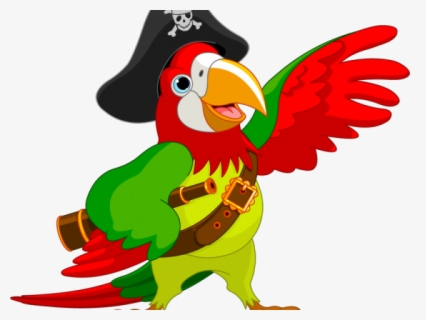 Macaw Clipart Pirate Parrot - Pirate Parrot Kids , Free Transparent ...