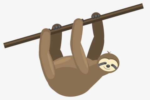Free Sloth Clip Art with No Background - ClipartKey