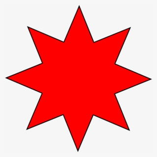 Transparent Star Clipart - 8 Point Star Vector , Free Transparent ...