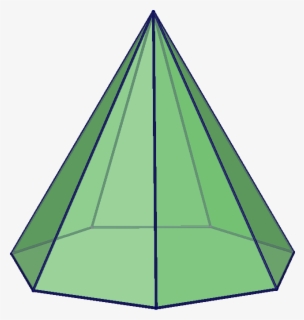 Heptagonal Pyramid - Imagen De Piramide Heptagonal , Free Transparent ...