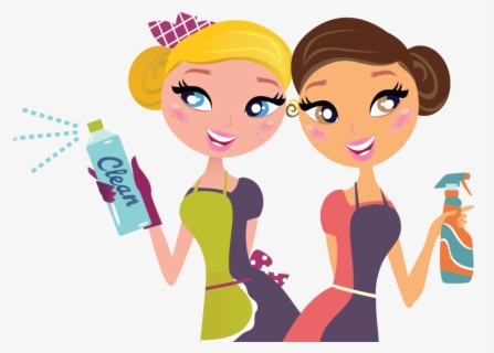 Maid - Female Cleaning Service Cartoon , Free Transparent Clipart ...