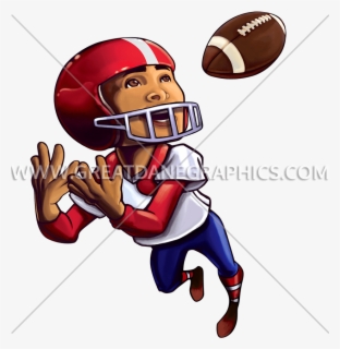 Football Kid Catch , Free Transparent Clipart - ClipartKey