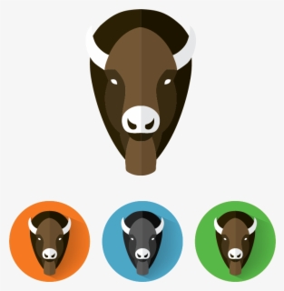 Buffalo Clipart Tribal - American Bison , Free Transparent Clipart ...