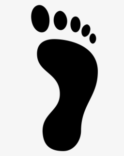 Foot Icon Free Download - Right Foot Print , Free Transparent Clipart ...