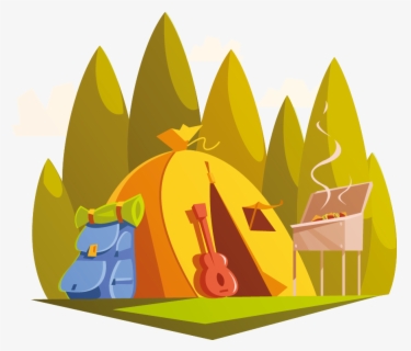 Transparent Hiking Png - Camping Tent Png Transparent , Free ...