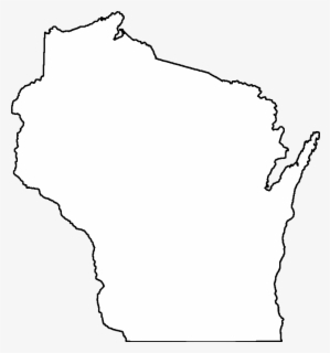 Transparent Wisconsin Outline Png - Wisconsin State Silhouette , Free ...
