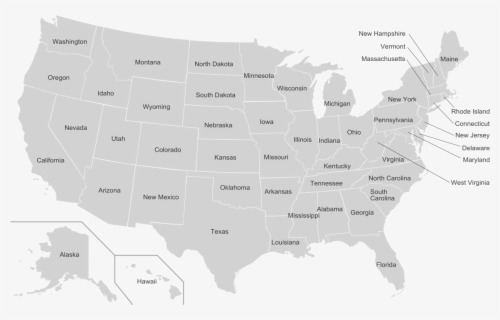 Usa Map Png - Blank Map Of Us Congressional Districts , Free ...