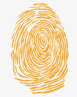 Orange Fingerprint Png - Yellow Fingerprint Png , Free Transparent ...