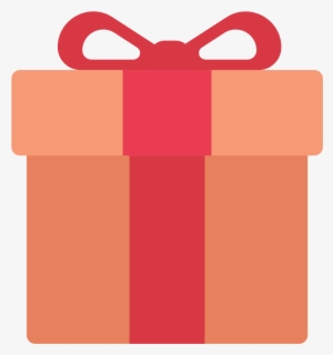 Gifts Clipart Rectangle - Gift Flat Icon Png , Free Transparent Clipart ...