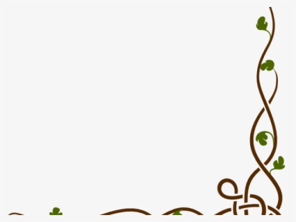Boarder Clipart Woodland - Bottom Right Corner Border , Free ...