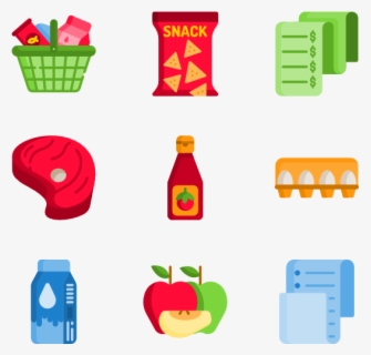 Groceries Icon Everyday Icons - Groceries Icon , Free Transparent ...