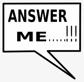 Free Answer Clip Art with No Background - ClipartKey