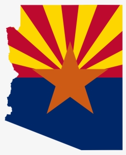 Arizona Flag And Map , Free Transparent Clipart - ClipartKey