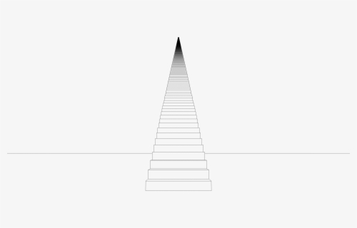 Clipart 1000 Stairs Outline - Triangle , Free Transparent Clipart ...
