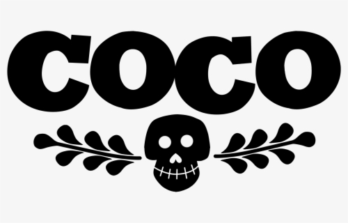 Disney Coco Logo Black And White , Free Transparent Clipart - ClipartKey