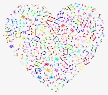#musicalnotes #music #colorful #colored #heart #dance - Colored Musical ...