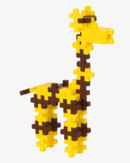 Plus-plus Basic Tube Giraffe - Plus Plus Animal Instructions , Free Transparent Clipart - ClipartKey