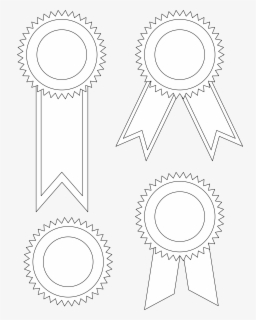 Award Clipart Printable - Ribbon Template Word , Free Transparent ...