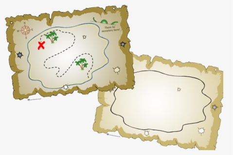 Treasure Mapcover - Free Treasure Map Eyfs , Free Transparent Clipart ...