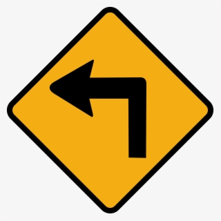 Road Sign Png Clipart Best - Turn Left Sign Cartoon , Free Transparent ...