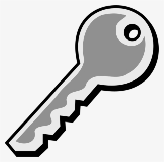 Grey Key Clipart - Key Clip Art Grey , Free Transparent Clipart ...