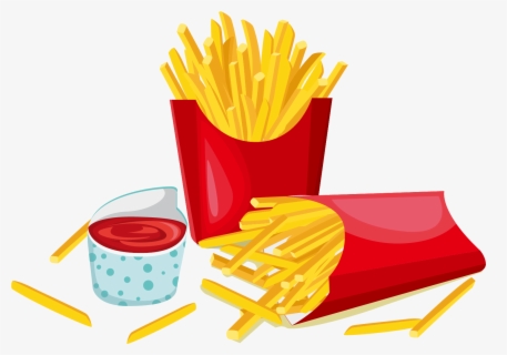 Hamburger Hot Dog French Fries Fast Food French Cuisine - Hot Chips ...