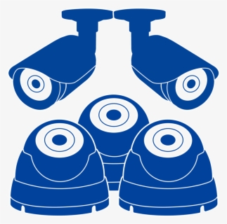 Transparent Security System Clipart - Transparent Background Cctv ...