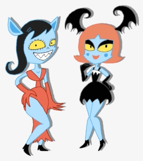 Obscure Girls From Chalkzone By Montatora On - Vampire Girls Chalkzone ...