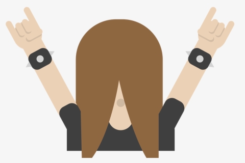 Rock On Emoji Png , Free Transparent Clipart - ClipartKey