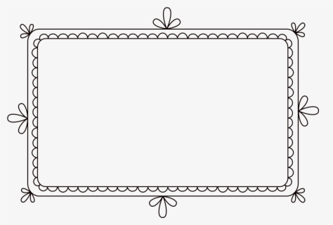 Transparent Rectangular Clipart - Rectangle Rounded Borders Png , Free ...