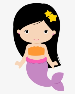 Clipart Png Mermaid - Mermaid Cartoon Transparent Background , Free ...