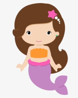 Clipart Png Mermaid - Mermaid Cartoon Transparent Background , Free ...