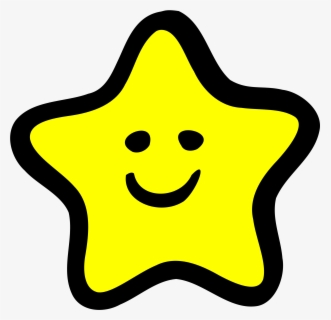 Pink Happy Star Clipart - Star Smile Clipart , Free Transparent Clipart ...