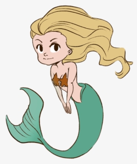 Pictures Of Cartoon Mermaids - Cute Mermaid Transparent Gif , Free ...