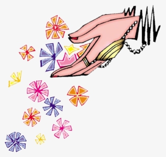 Clipart Hands Flower - Hand With Flower Clipart , Free Transparent ...