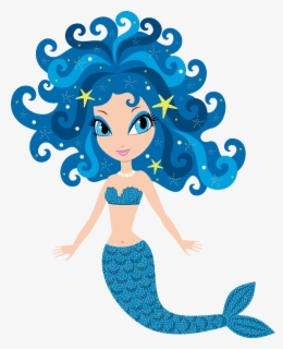 Free Mermaid Clip Art with No Background - ClipartKey