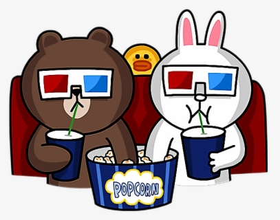 Line Friends Brown Sticker , Free Transparent Clipart - ClipartKey